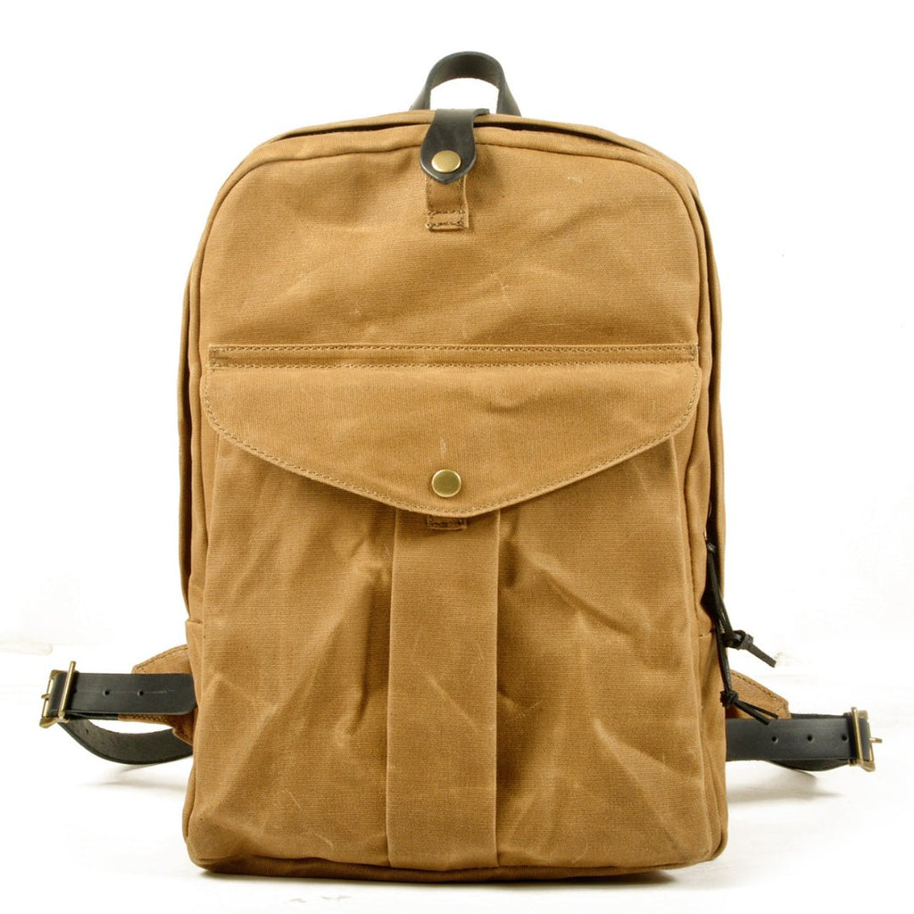 Phineas - Canvas backpack - Robust vintage style – Parker's Bay
